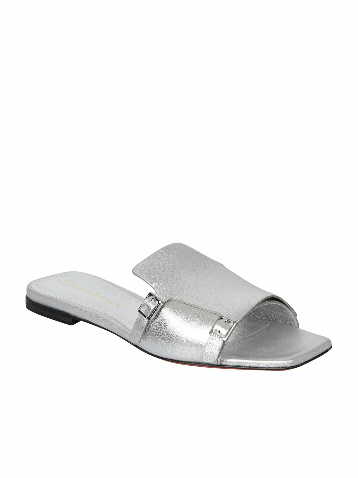 Santoni Double Buckle Sandals Santoni