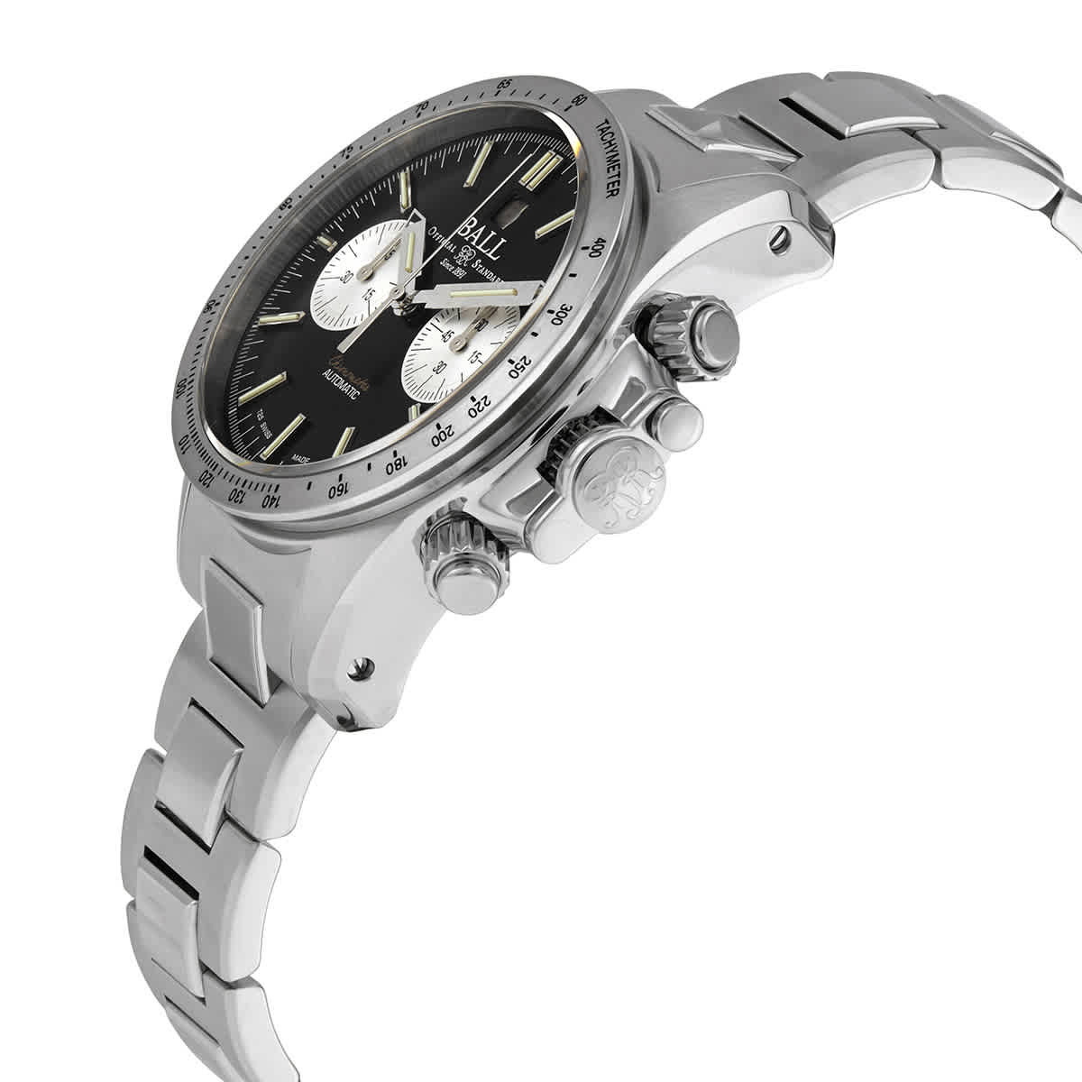 Ball Engineer Hydrocarbon Racer Chronograph Automatic Black Dial Mens ...