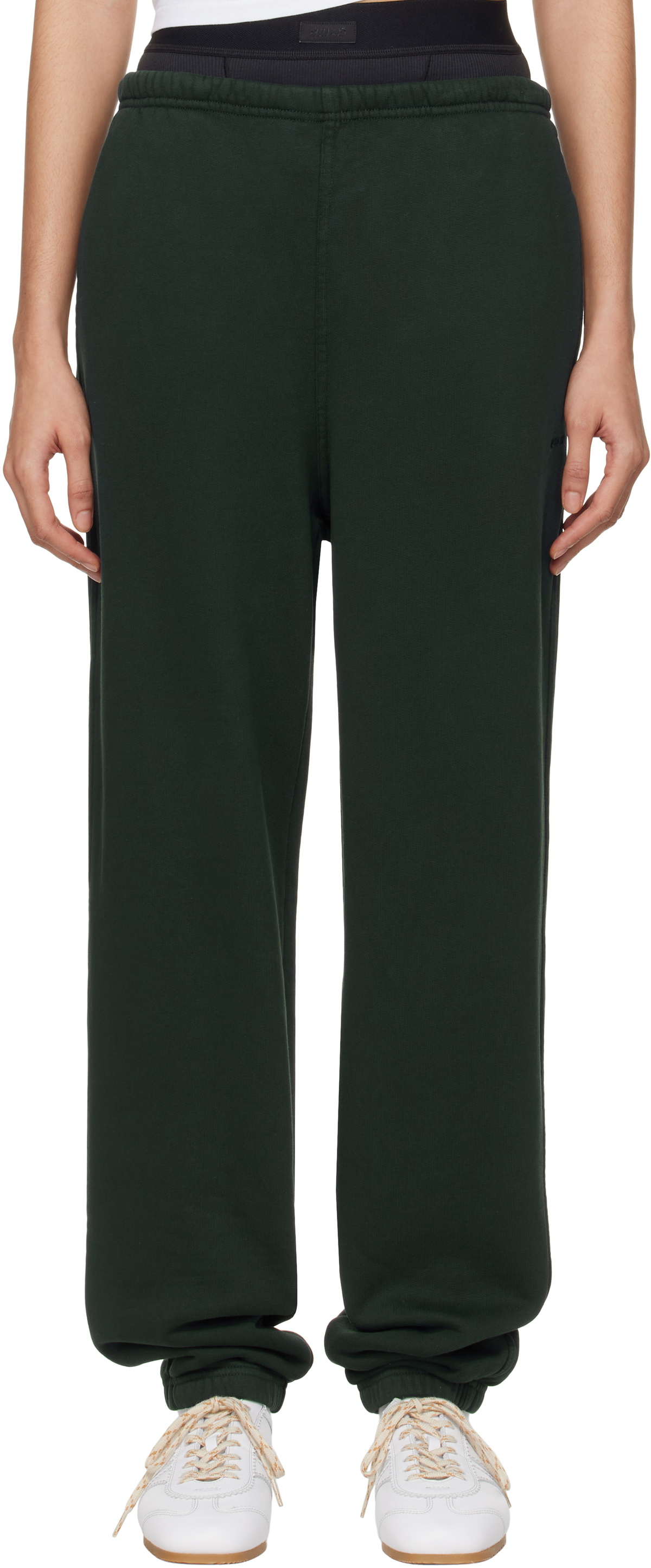 SKIMS Green Vintage Fleece Jogger Lounge Pants SKIMS