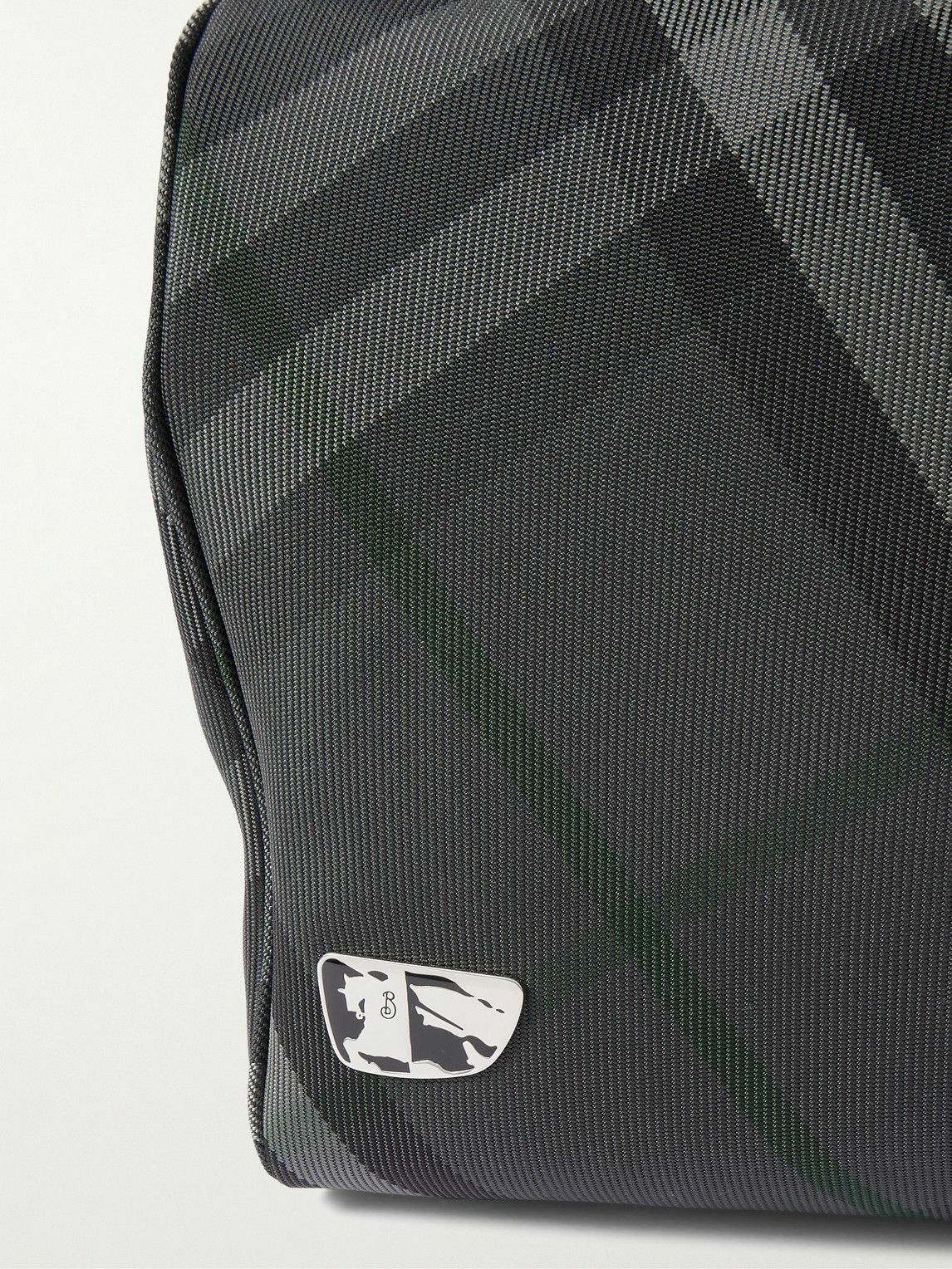 Burberry - Logo-Appliquéd Checked Canvas Weekend Bag Burberry
