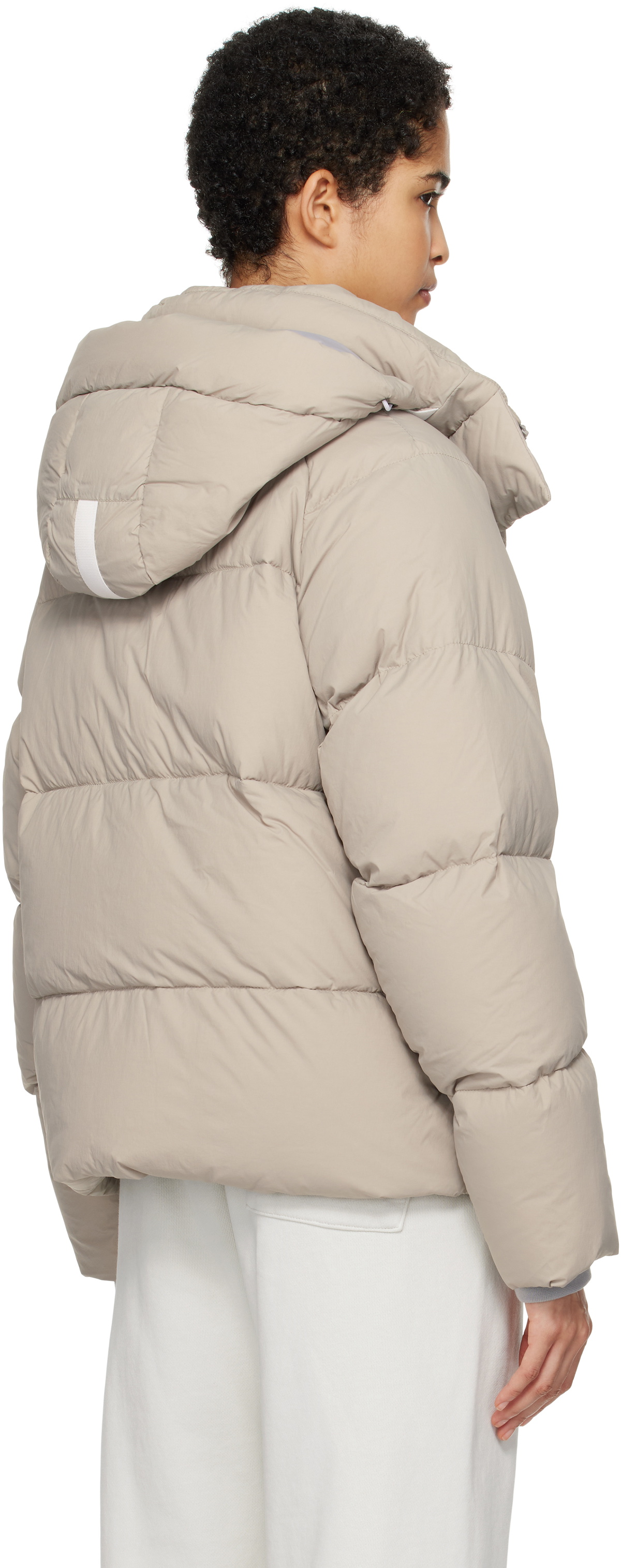 Canada Goose Beige Junction Down Pastels Jacket Canada Goose