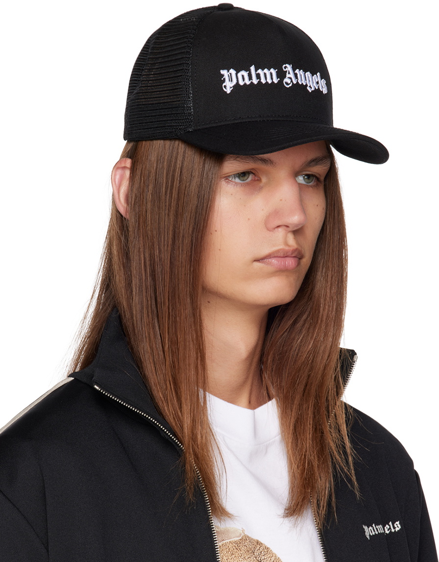 Palm Angels Black Classic Cap Palm Angels