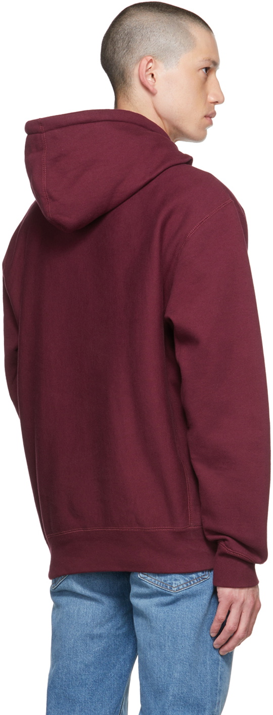 Cowgirl Blue Co Burgundy Script Hoodie