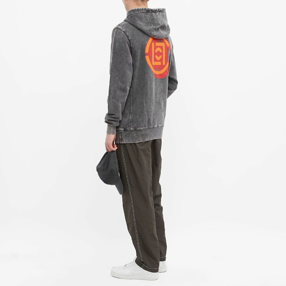 CLOT Logo Popover Hoody in Black CLOT