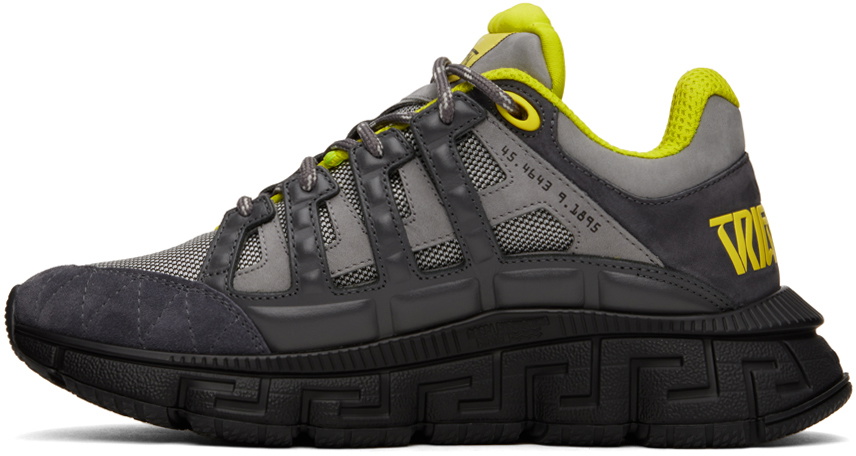 Versace Gray Trigreca Sneakers Versace