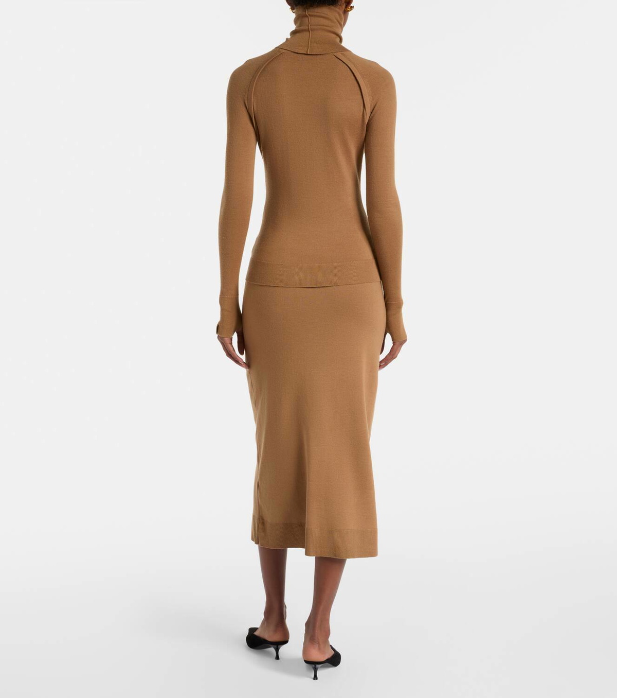 Victoria Beckham Wool turtleneck sweater Victoria Beckham