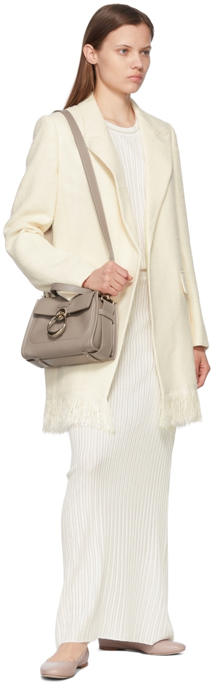 Chloé Taupe Mini Tess Day Bag Chloe