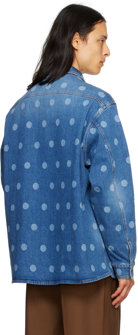 Burberry polka dot shirt store