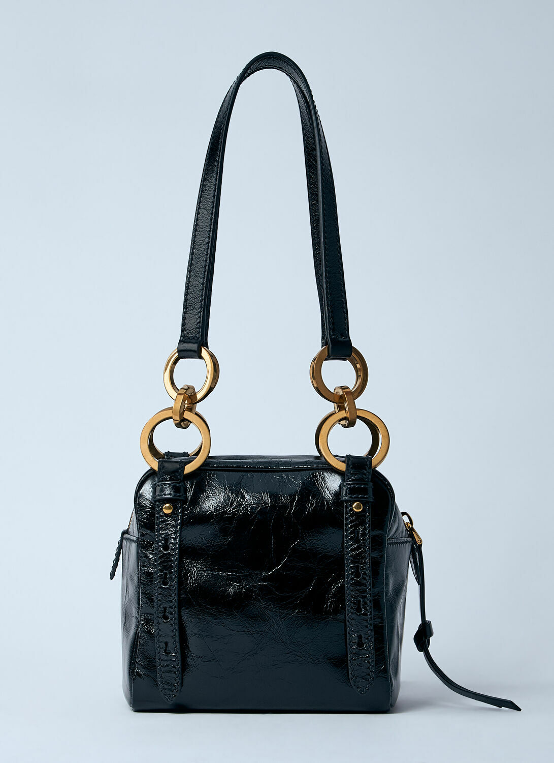 Prada Mini Dangle Leather Handbag Prada