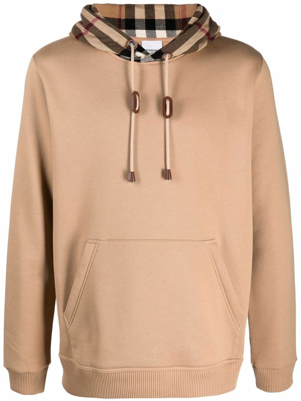 BURBERRY - Logo Cotton Hoodie Burberry