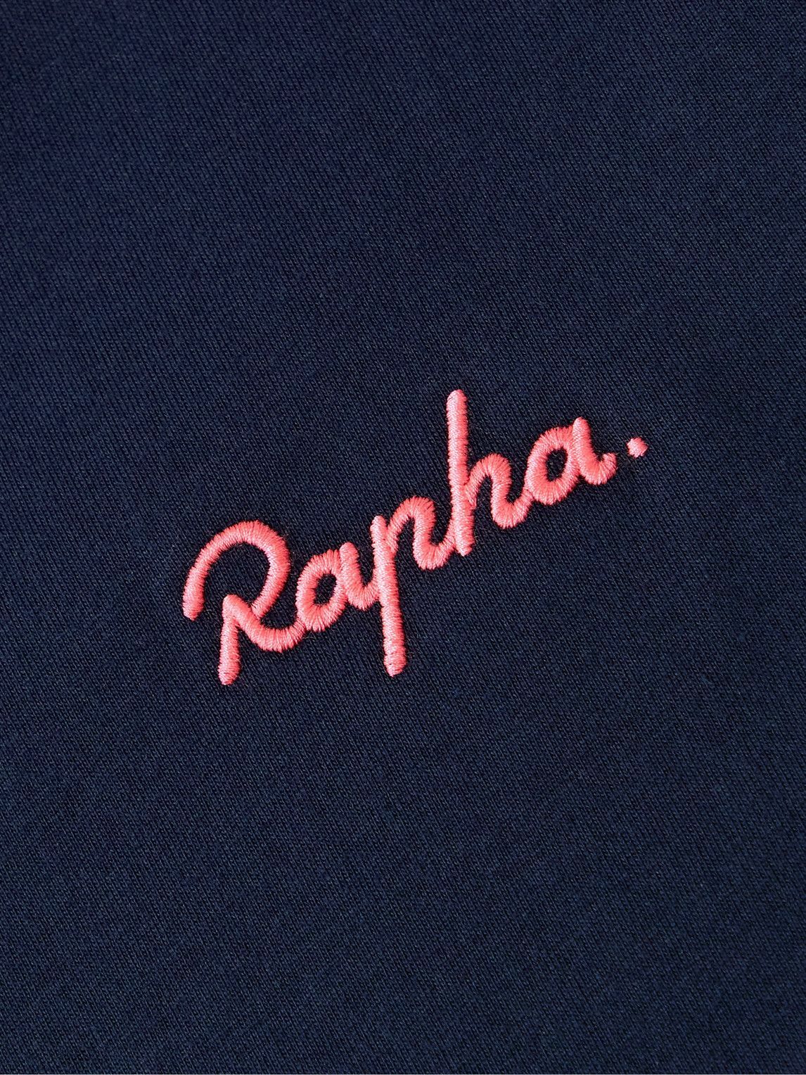 Rapha - Logo-Embroidered Organic Cotton-Jersey T-Shirt - Blue Rapha