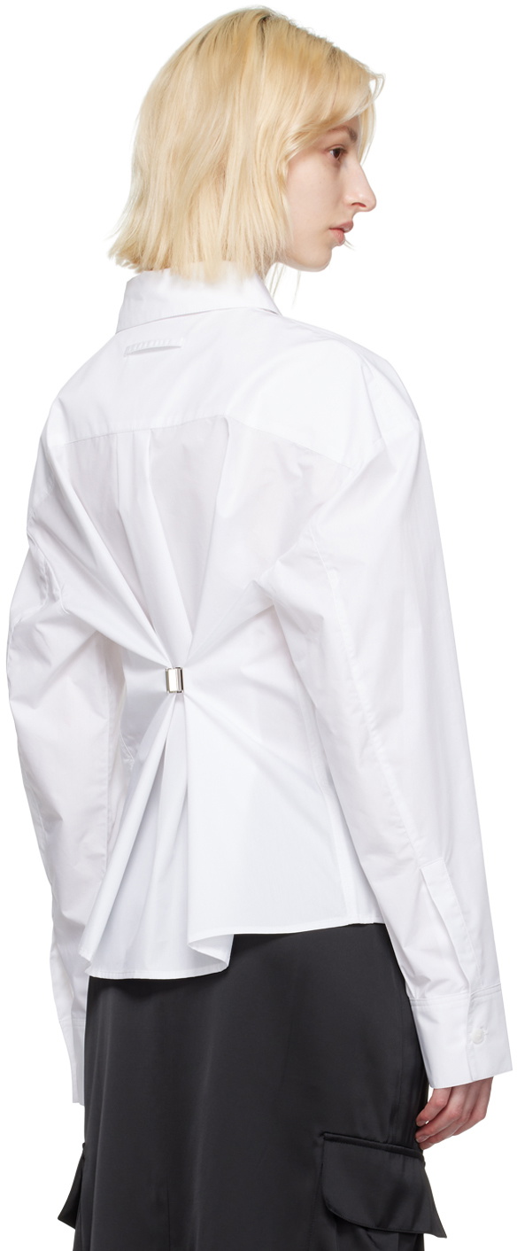 Kijun White Clasp Shirt Kijun