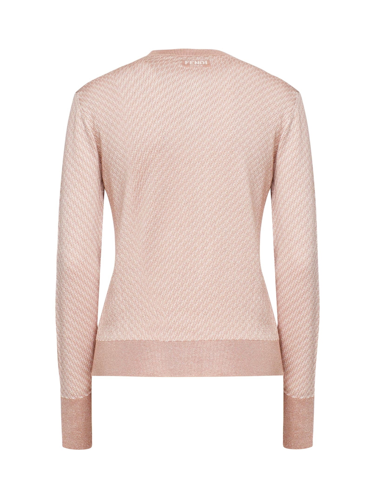 Fendi Cardigan With Iconic Ff Pattern Fendi