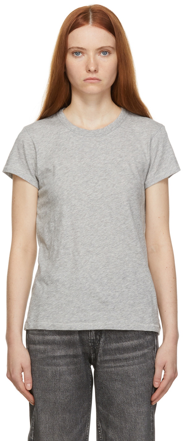 rag & bone Grey 'The Slub' T-Shirt Rag and Bone