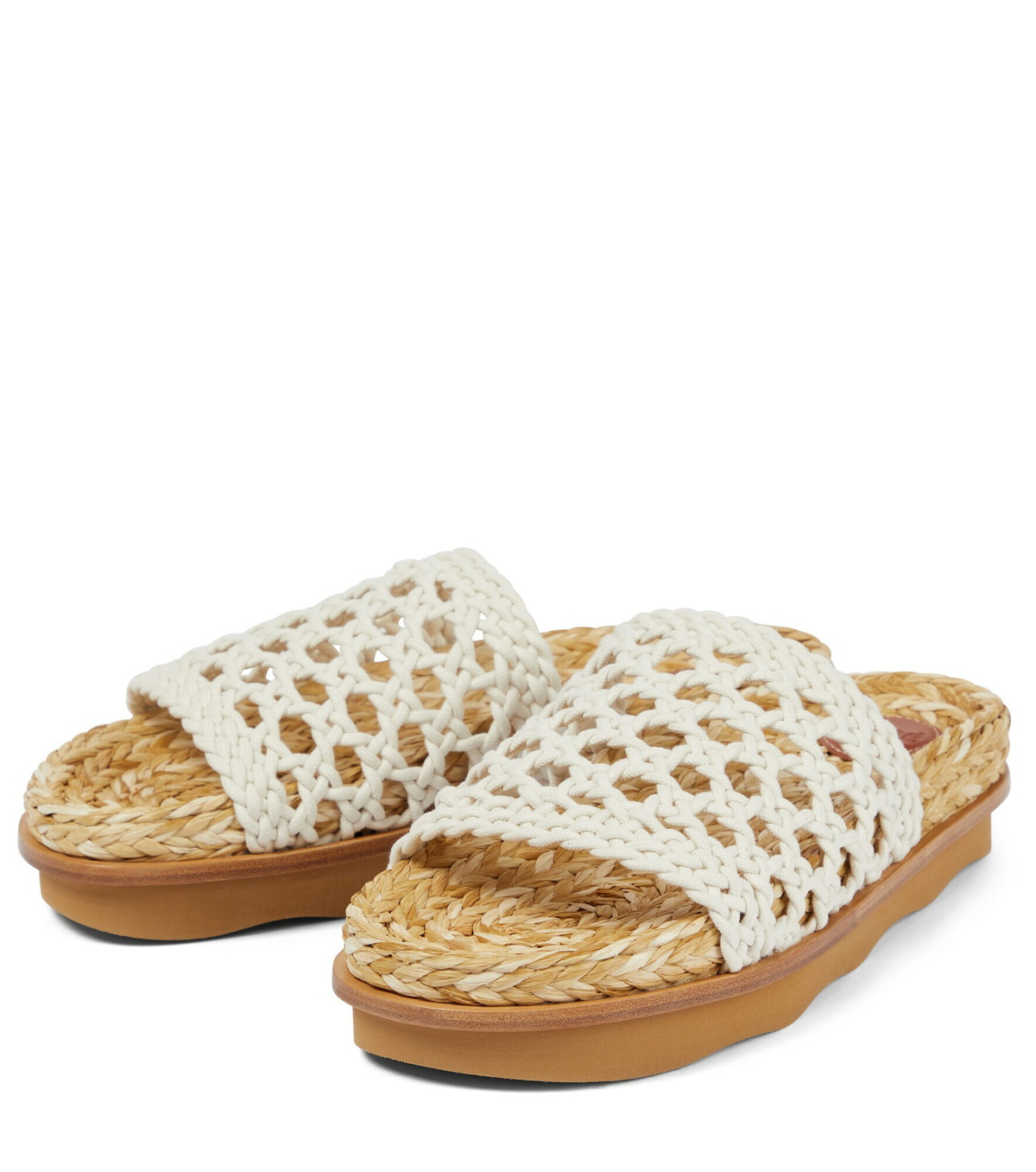 Chloe - Wavy crochet slides Chloe
