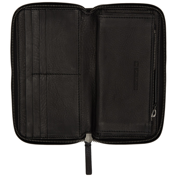 Ann Demeulemeester Black Andras Continental Wallet Ann Demeulemeester