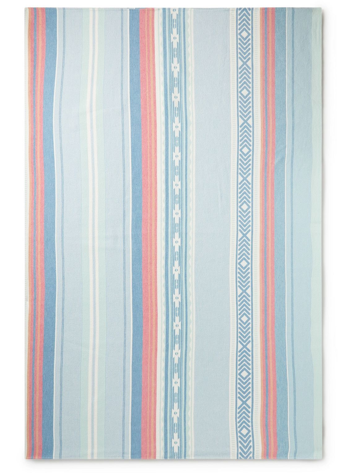 Faherty - Doug Good Feather Adirondack Organic Cotton-Jacquard Blanket ...