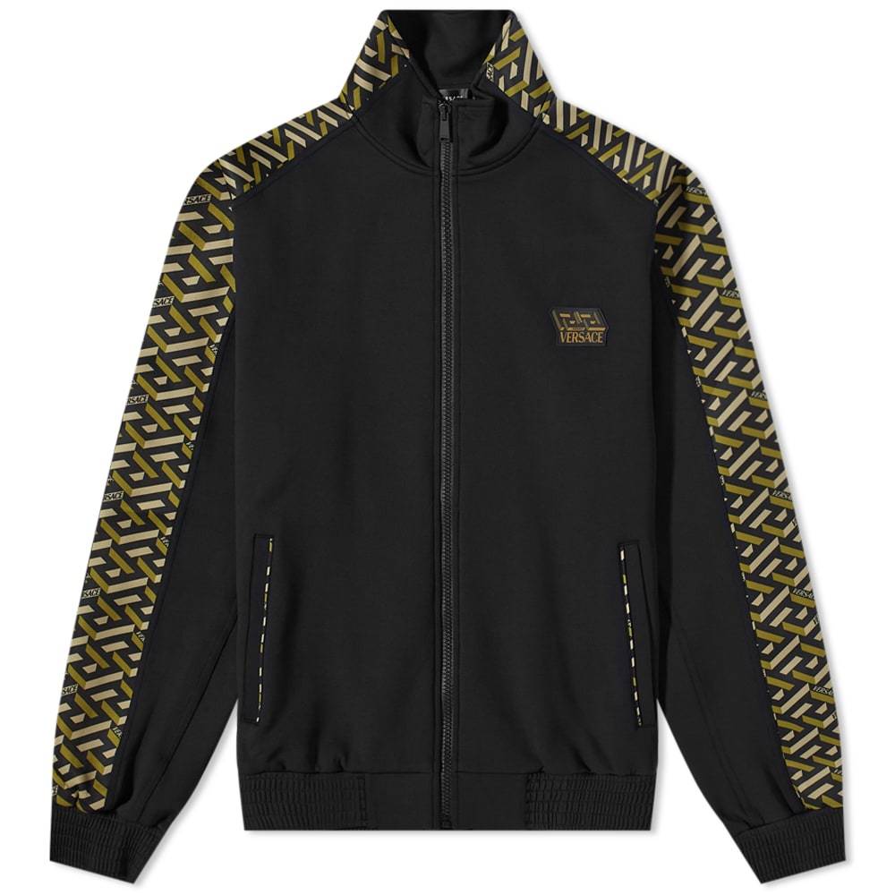 Versace Geometric Logo Track Jacket Versace