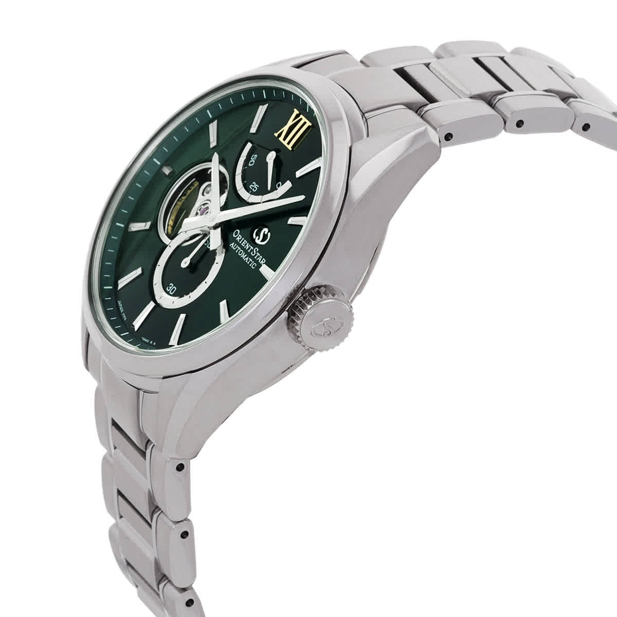 Orient Star Automatic Green Mother of Pearl Dial Mens Watch RE ...
