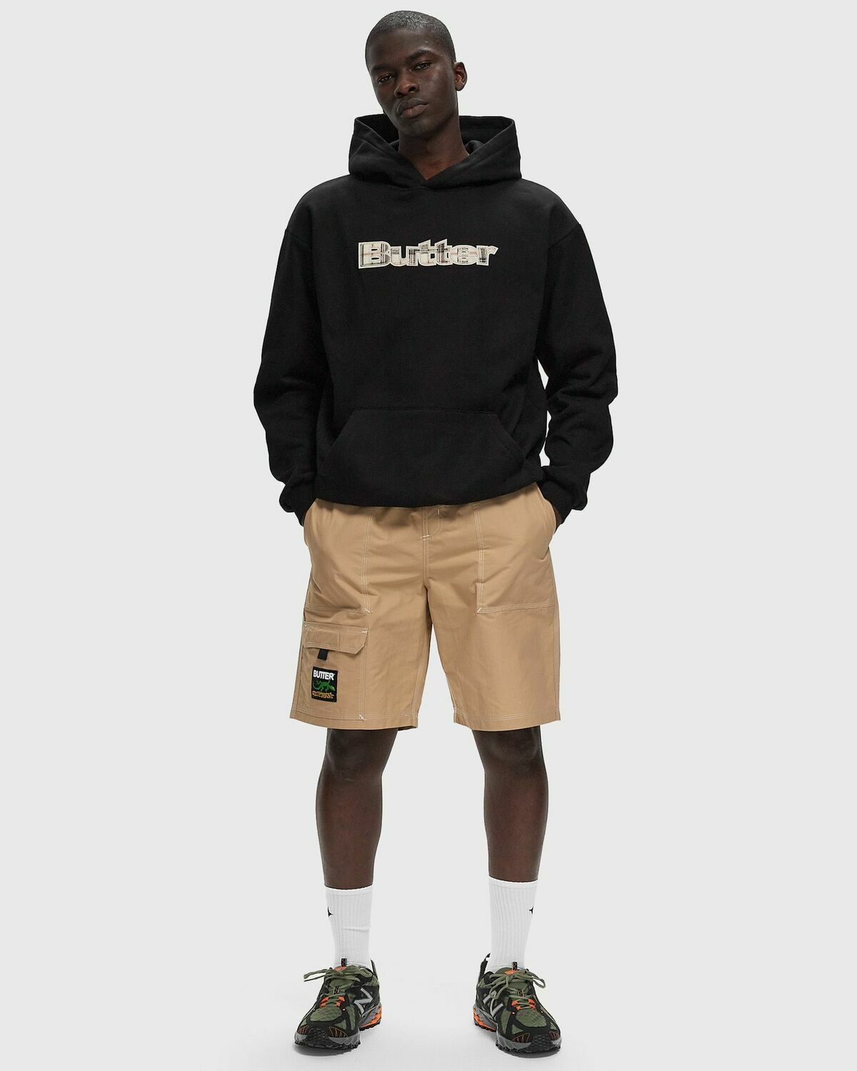 Butter Goods Climber Shorts Beige Cargo Shorts Butter Goods