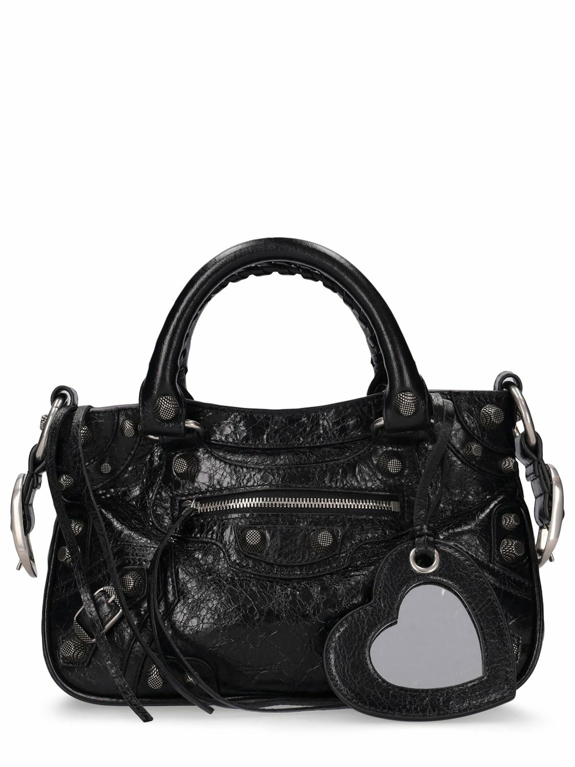 BALENCIAGA - Small Neo Cagole Leather Tote Bag Balenciaga
