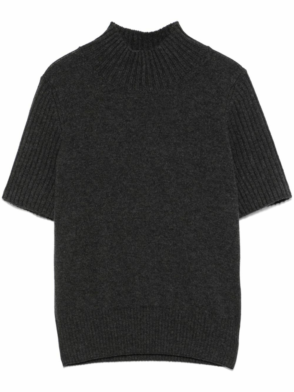 KHAITE Black Cashmere Top Khaite