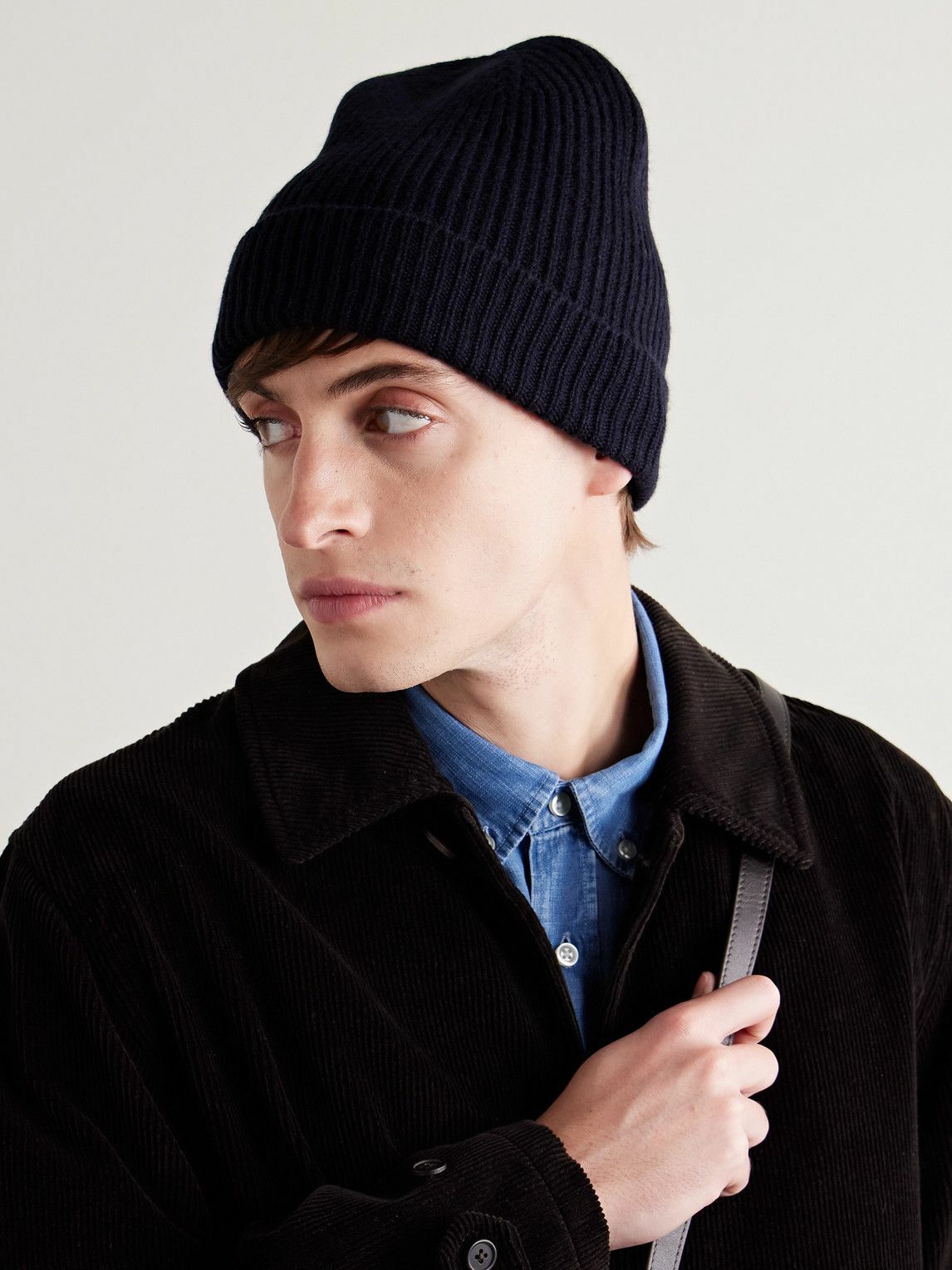 Kingsman - Ribbed Cashmere Beanie Kingsman