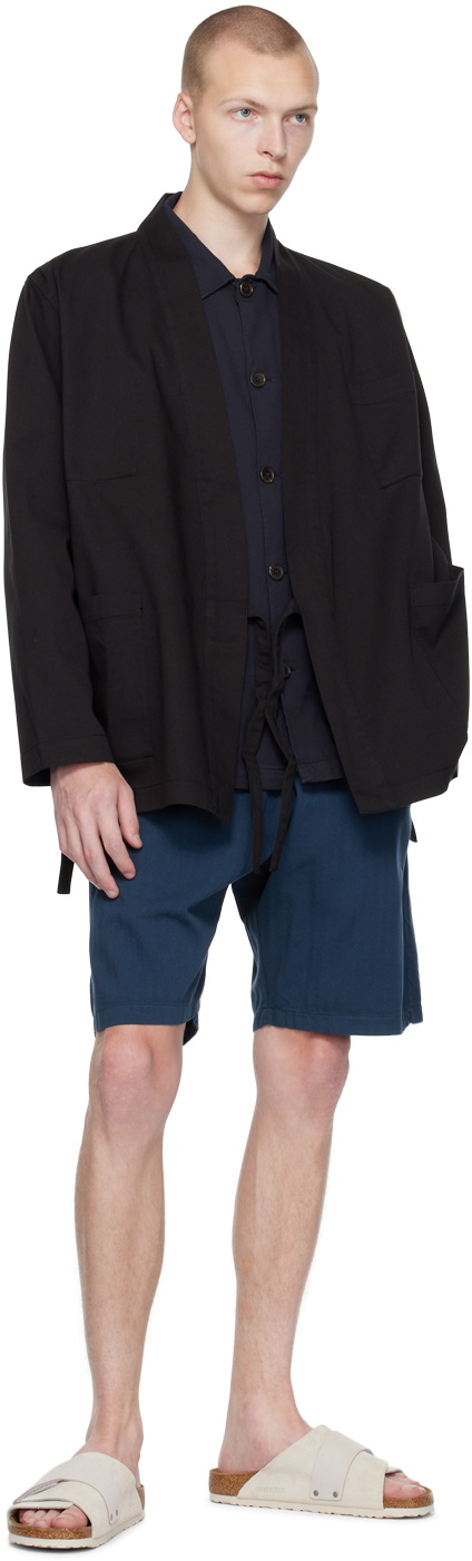 Universal Works Black Work Jacket Universal Works