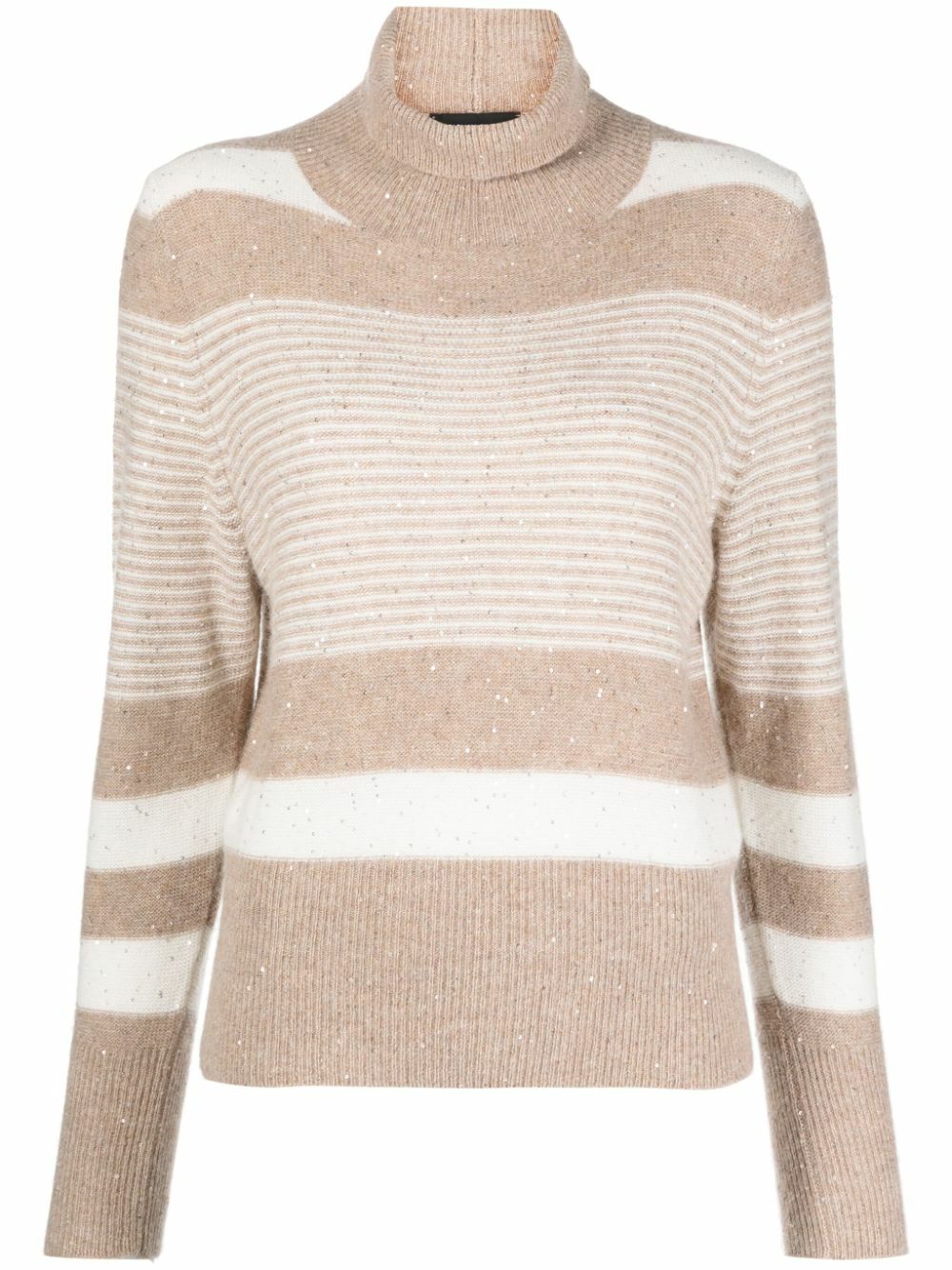 FABIANA FILIPPI - Wool And Silk Blend Turtleneck Sweater Fabiana Filippi