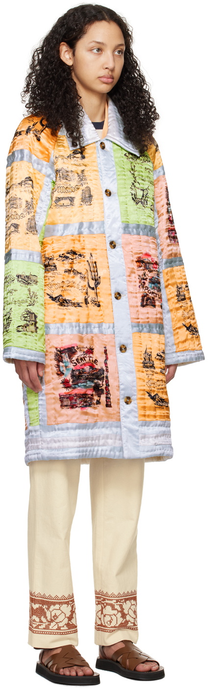 Bode Multicolor Western Souvenir Coat Bode