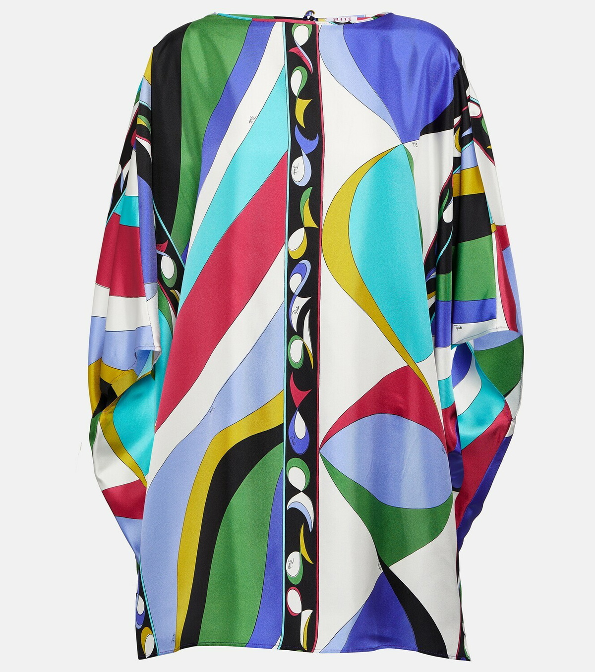 Pucci Printed silk twill kaftan Emilio Pucci