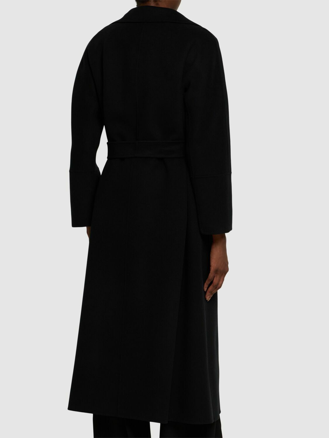'S MAX MARA Elisa Wool Belted Long Coat S Max Mara