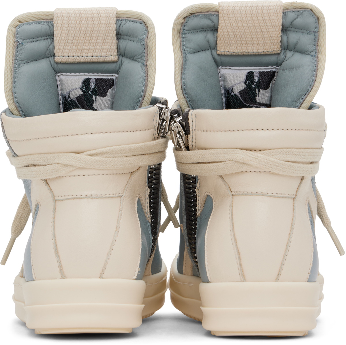 Rick Owens Kids Blue Porterville Geobaskets Sneakers Rick Owens