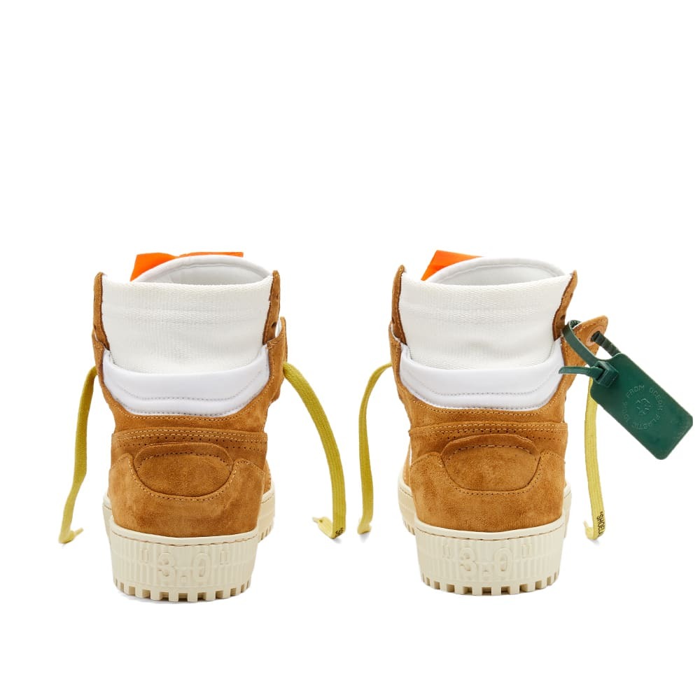 Off-White Women's 3.0 Off Court Sneakers in White/Camel Off-White