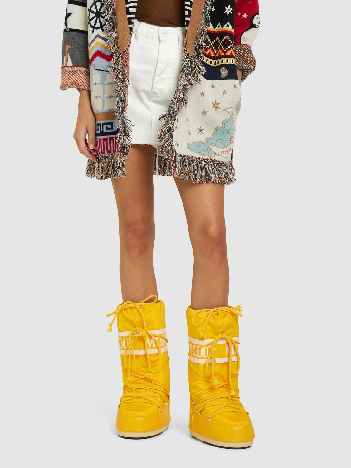 MOON BOOT - Tall Icon High Nylon Moon Boots Moon Boot