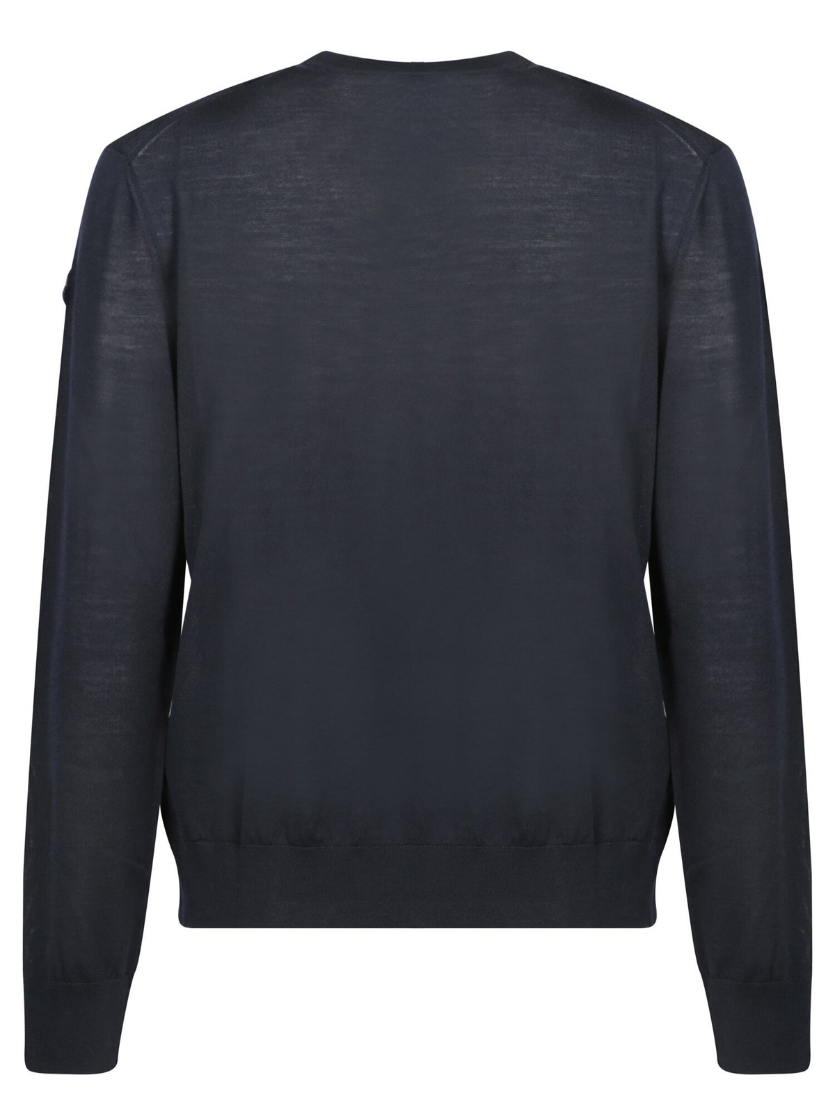 Moncler Logo Blue Sweater Moncler