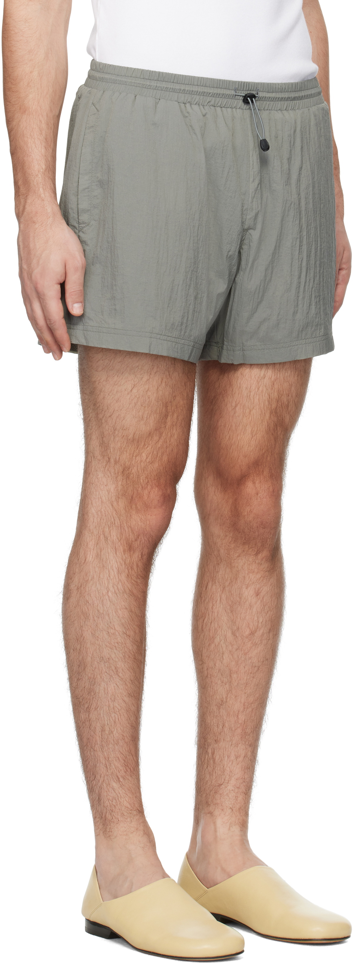 Tonywack Gray Drawstring Tech Shorts Tonywack