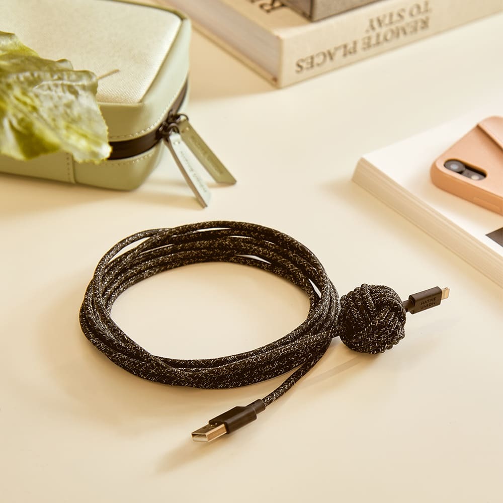 Native Union Night Cable 'Cosmos' in Black Native Union