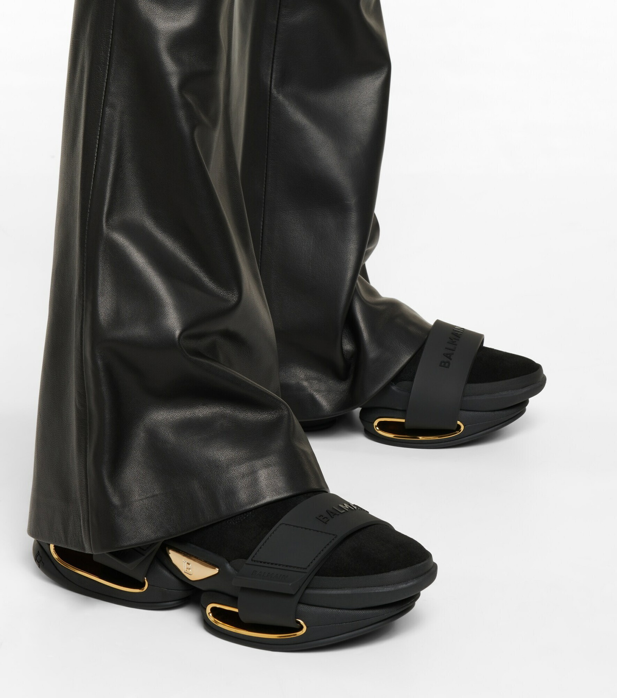 Balmain - BBold high-top sneakers Balmain