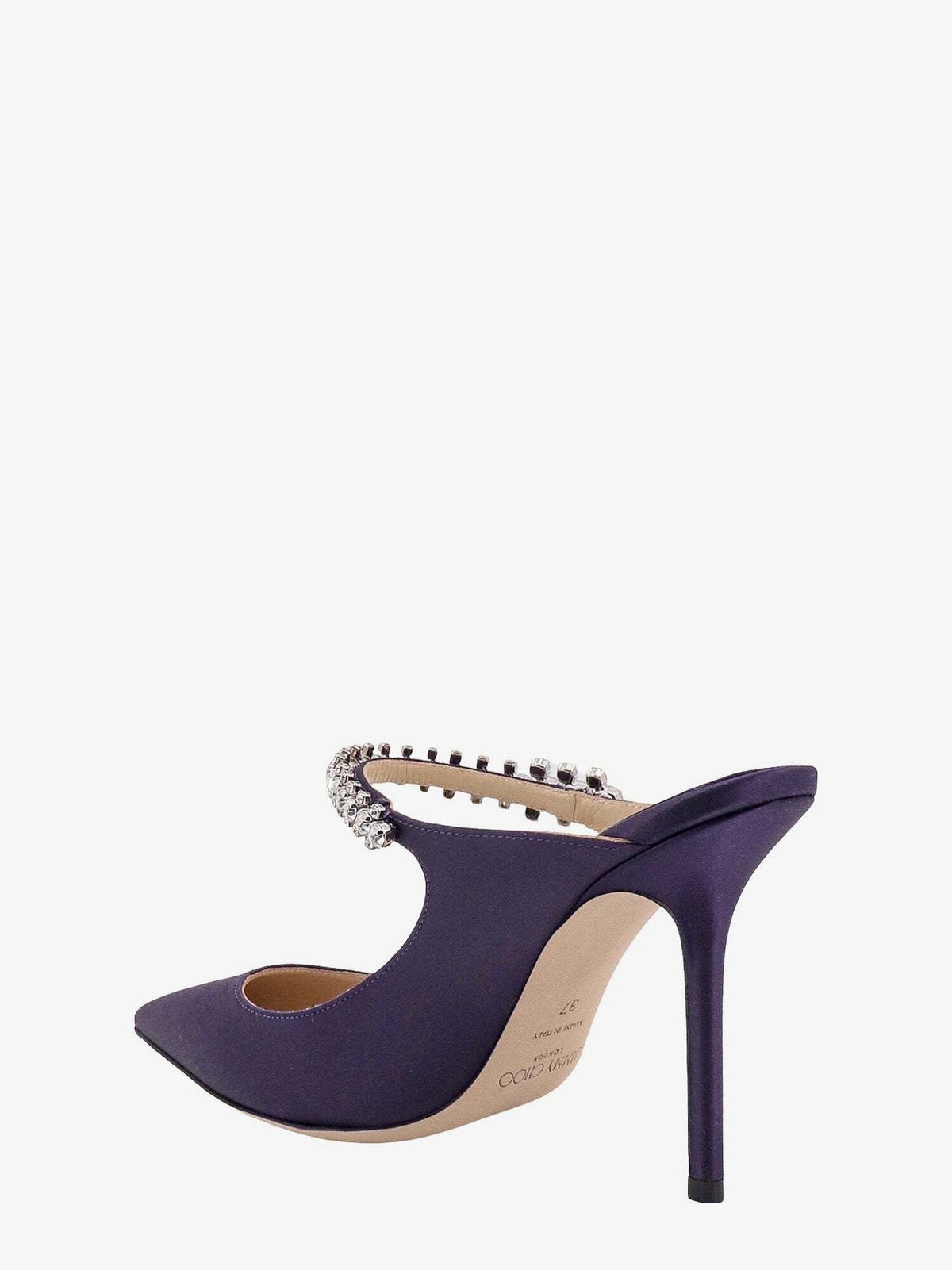 Jimmy Choo Mule Purple Womens Jimmy Choo