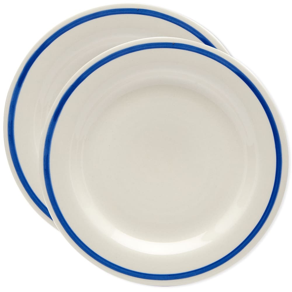 HAY Sobremesa Plate - Set of 2 in Blue HAY