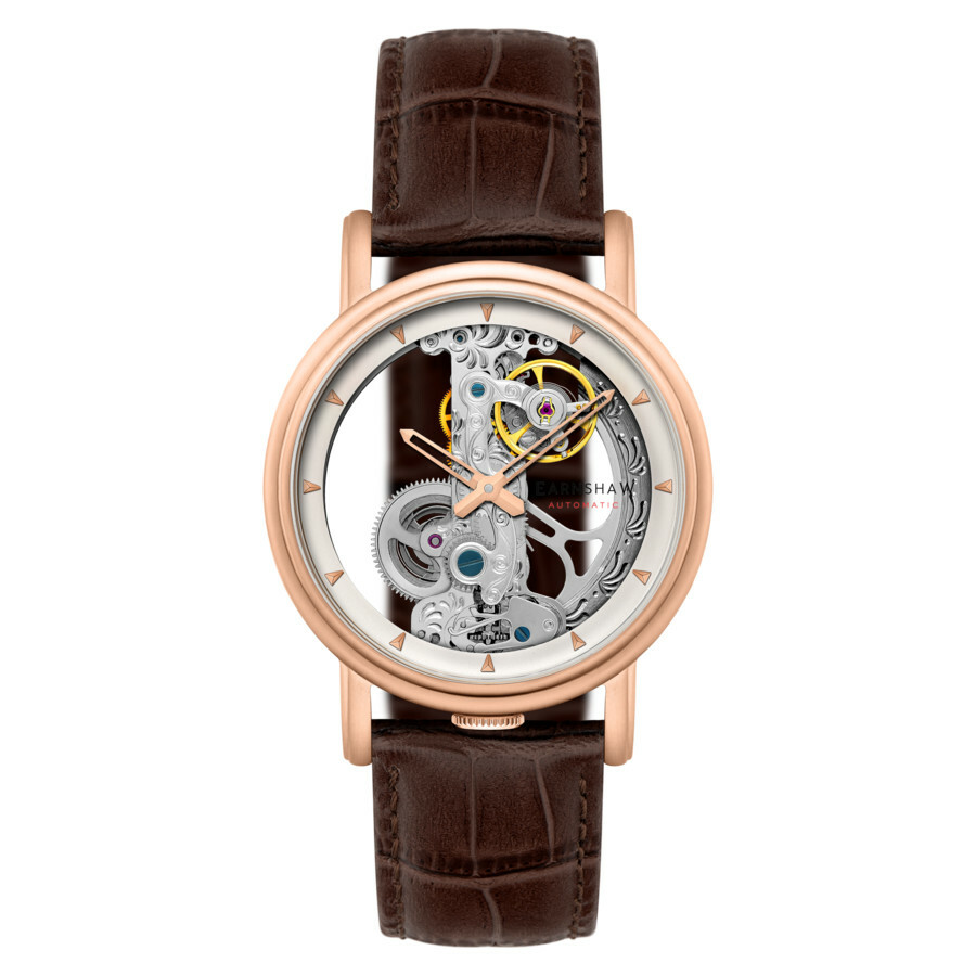 Thomas Earnshaw Fowler Bridge Silver-tone Dial Mens Watch ES-8225-03 ...