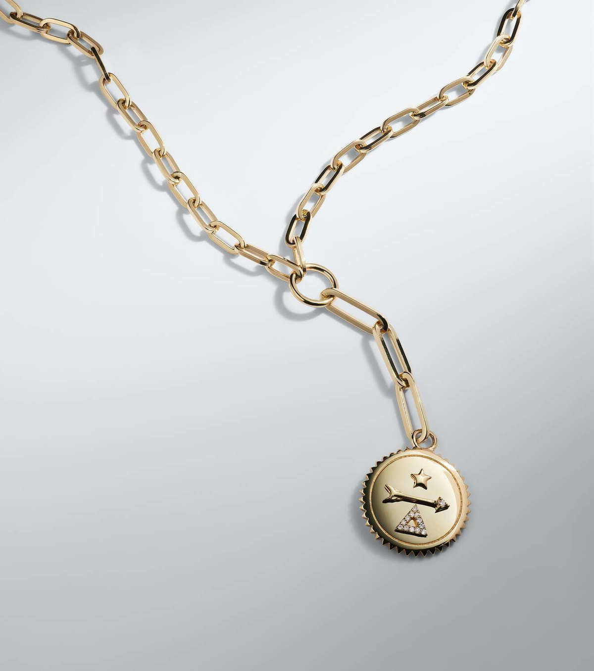 Foundrae Dream 18kt gold chain necklace with diamonds Foundrae
