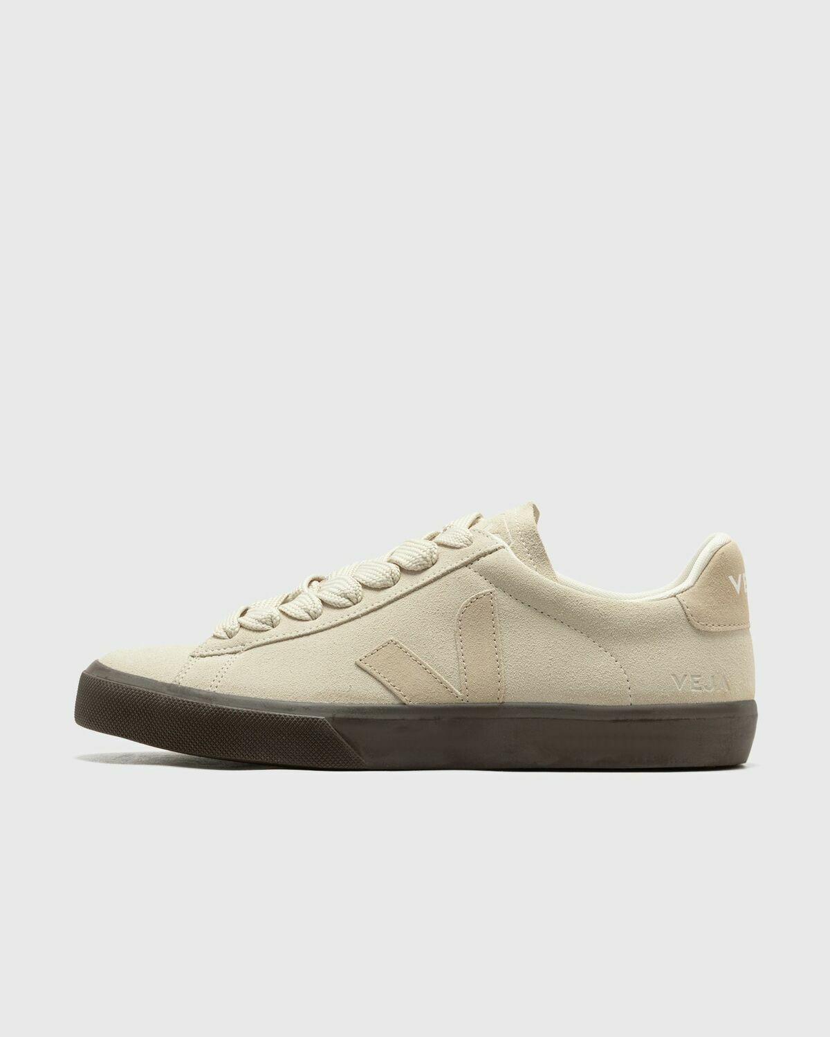 Veja CAMPO BOLD SUEDE Beige Mens Lowtop VEJA
