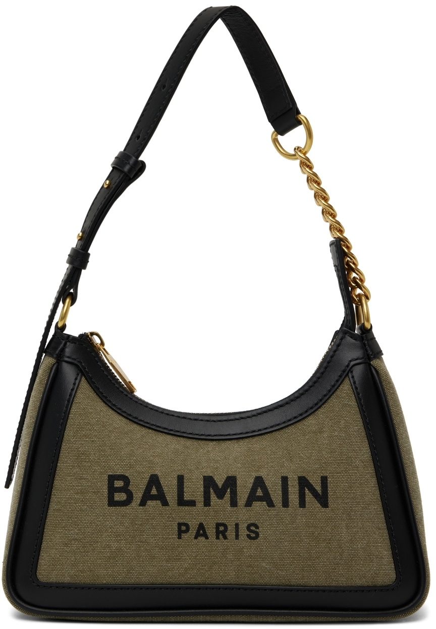 Balmain Khaki B-Army Shoulder Bag Balmain