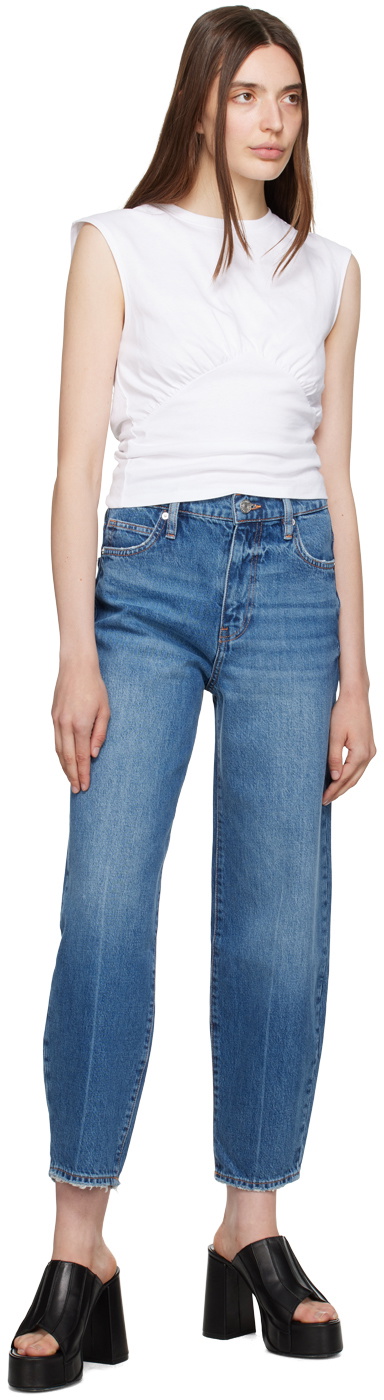 FRAME Blue Barrel Jeans Frame Denim