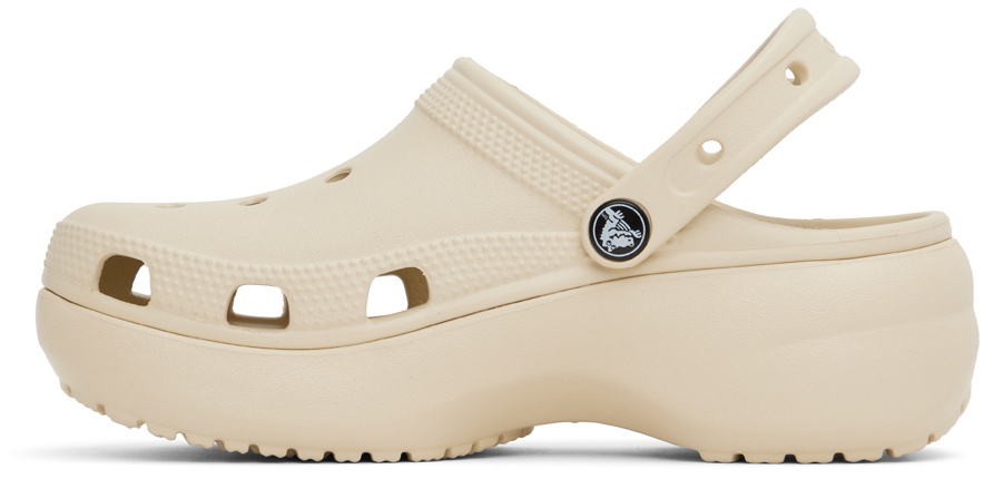 Crocs Off-White Classic Platform Clogs Crocs