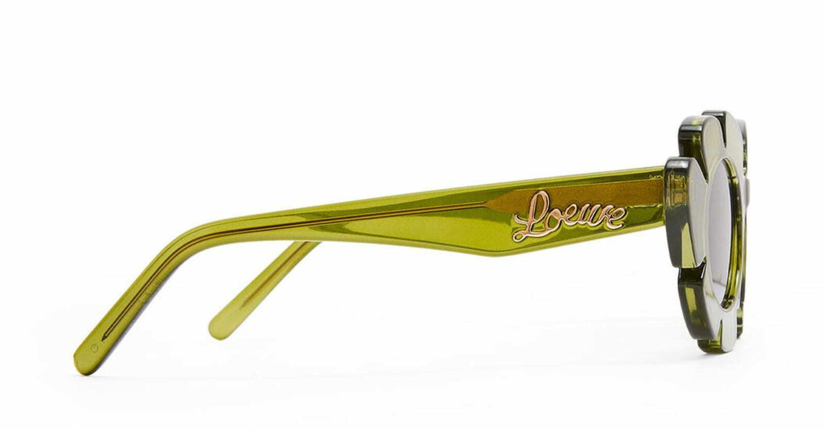 Loewe Lw40088u - Cactus Green Sunglasses Loewe
