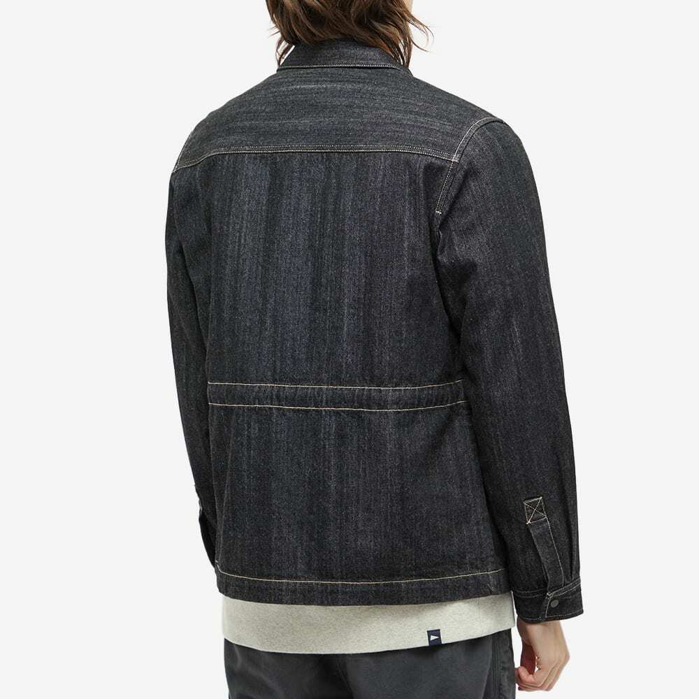 Folk Men's Denim Assembly Jacket in Black Denim Folk