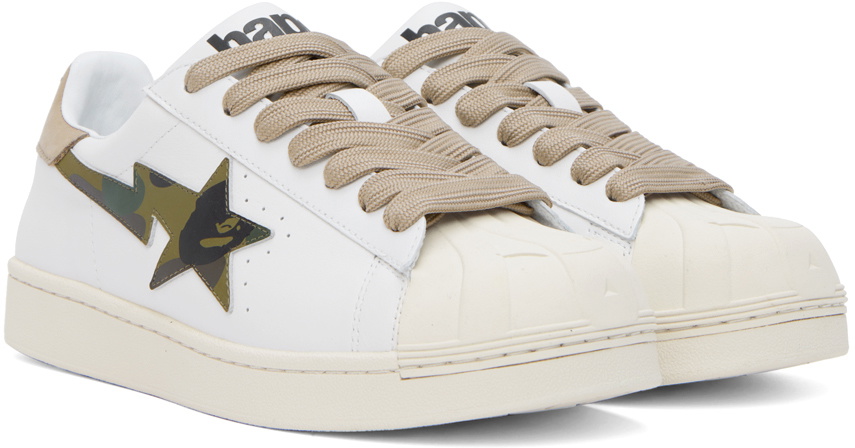 BAPE White Skull Sta M1 Sneakers A Bathing Ape
